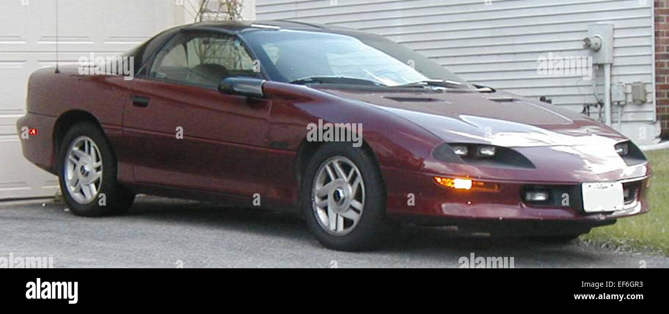 The fourth-generation Chevrolet Camaro coupe is a high-performance ...