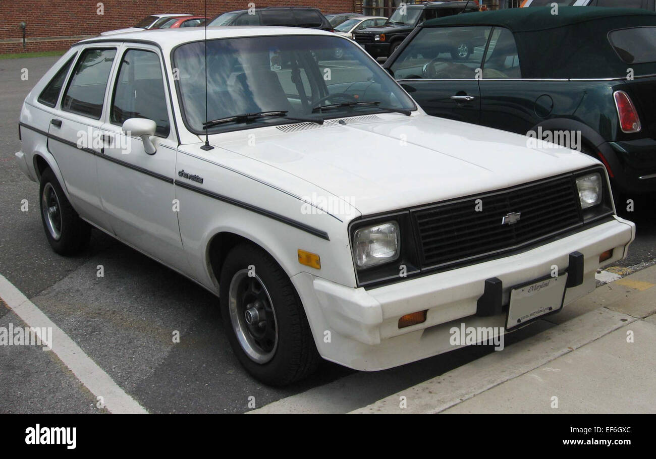 83 85 Chevrolet Chevette 1 Stock Photo - Alamy