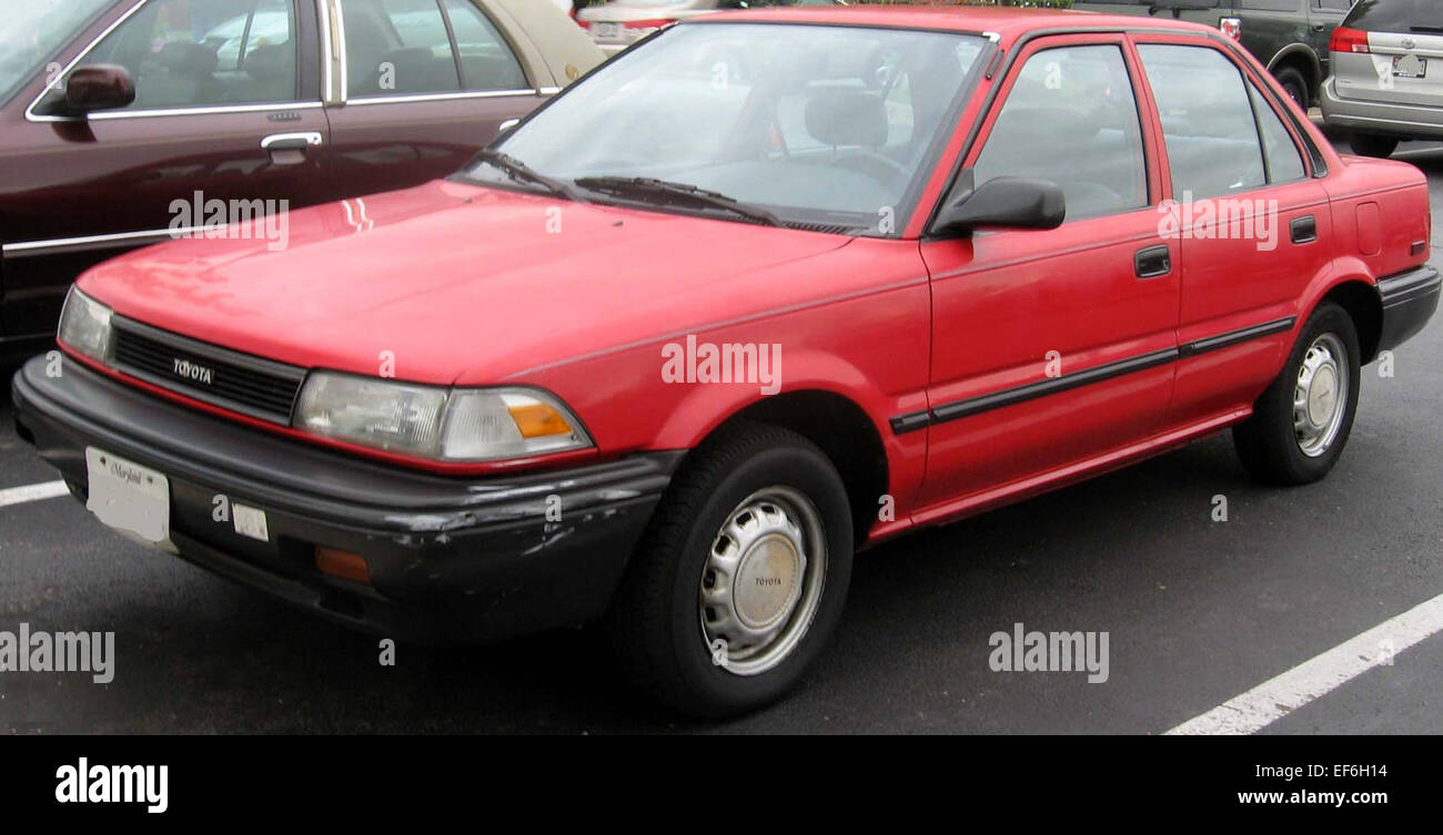 The 1988-1992 Toyota Corolla sedan is a compact car known for its ...