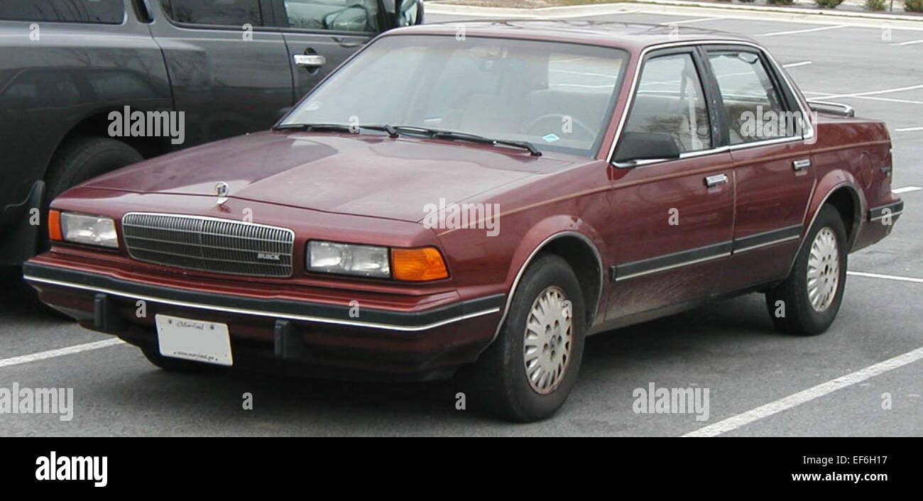 The 1989-1990 Buick Century is a mid-sized sedan offering a comfortable ...