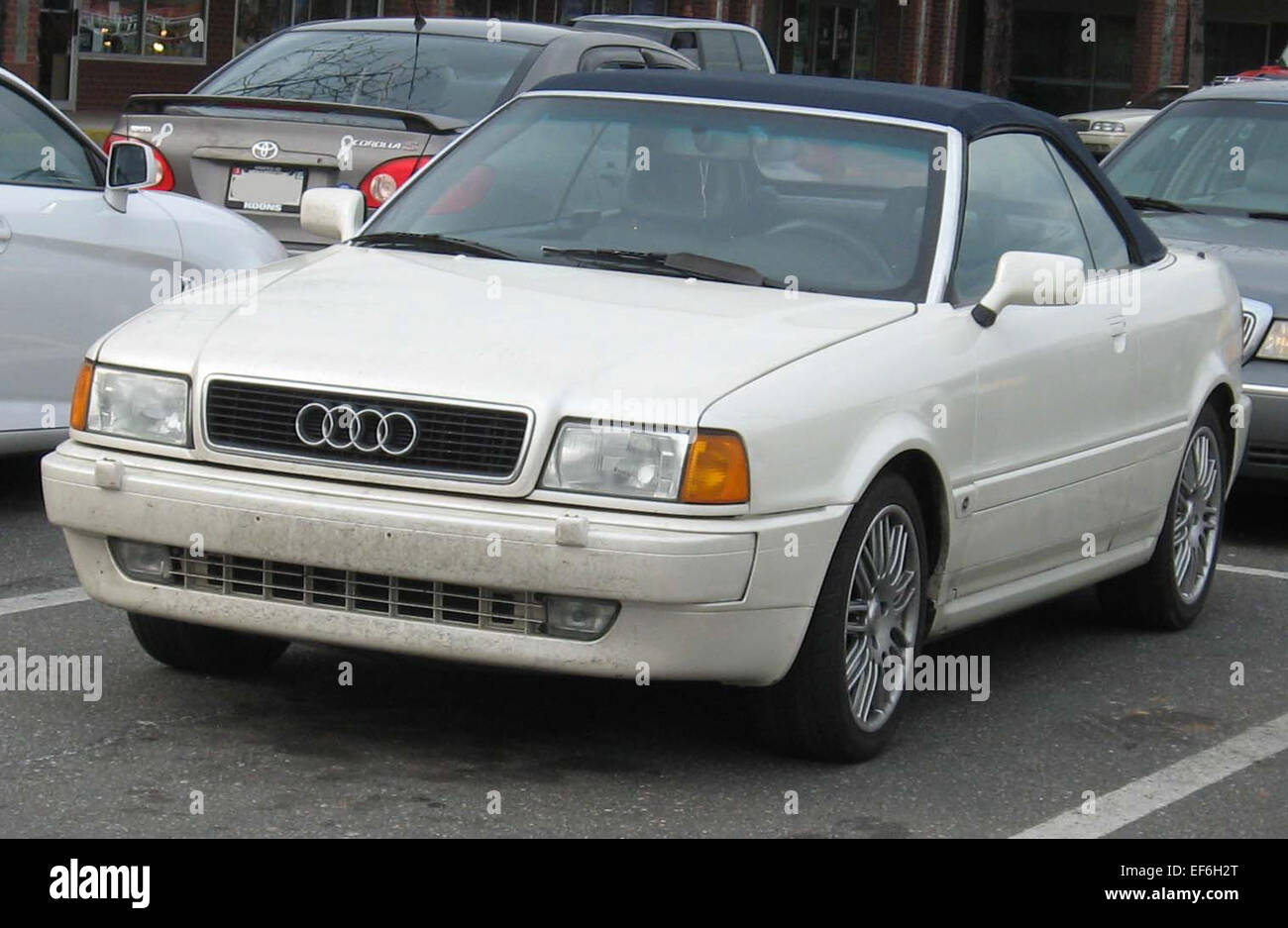 The 1991-1994 Audi 90 Cabriolet is a luxury convertible featuring a ...