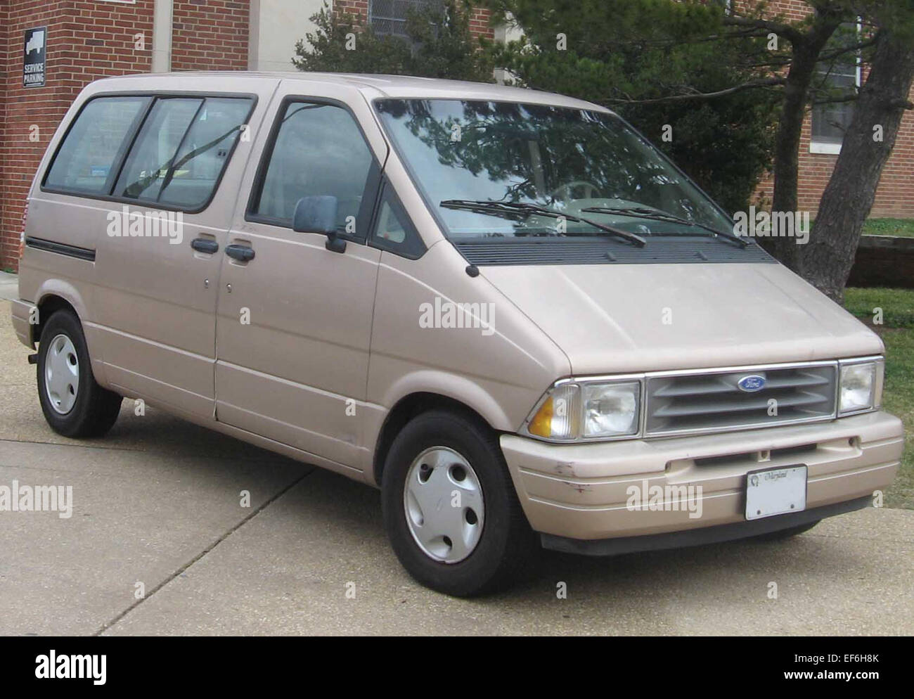 The 1993-1997 Ford Aerostar SWB is a compact minivan offering a ...