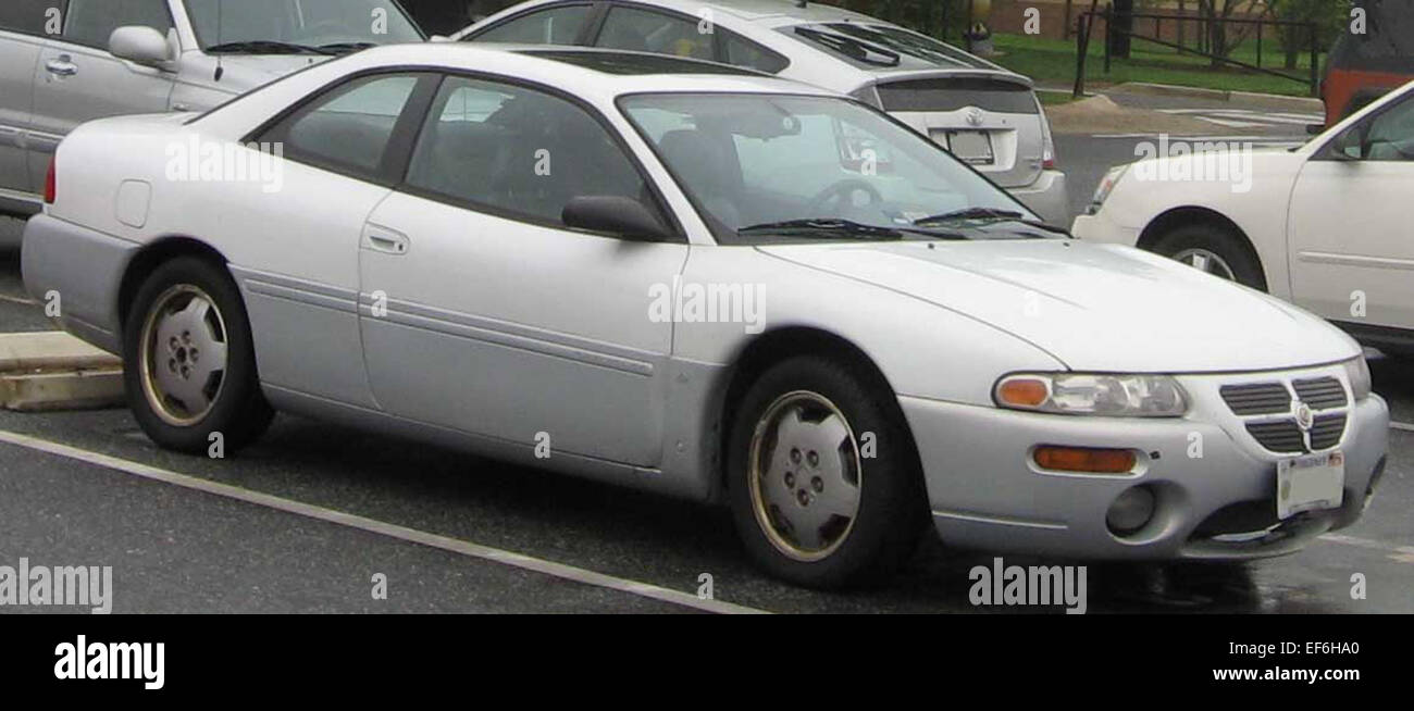 The 1995-1996 Chrysler Sebring Coupe is a sporty two-door car featuring ...