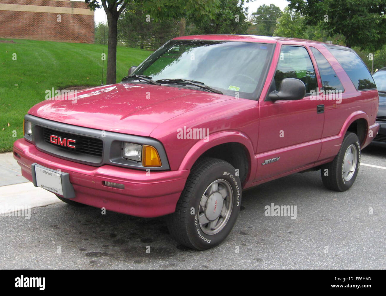 The 1995-1997 GMC Jimmy is a mid-size SUV with rugged off-road ...
