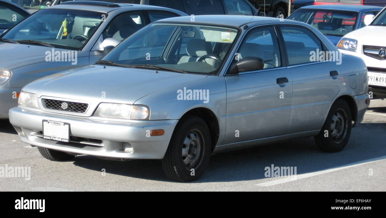 The Suzuki Esteem (1995-1998) is a compact car known for its ...