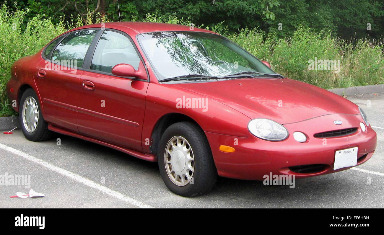 The 1996-1997 Ford Taurus sedan is a midsize family car known for its ...