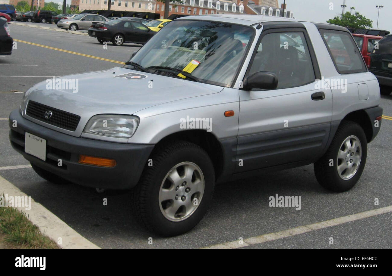 The 1996-1997 Toyota RAV4 2-door is a compact SUV that offers a ...