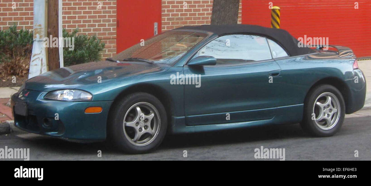 The 1997-1999 Mitsubishi Eclipse convertible is a compact sports car ...