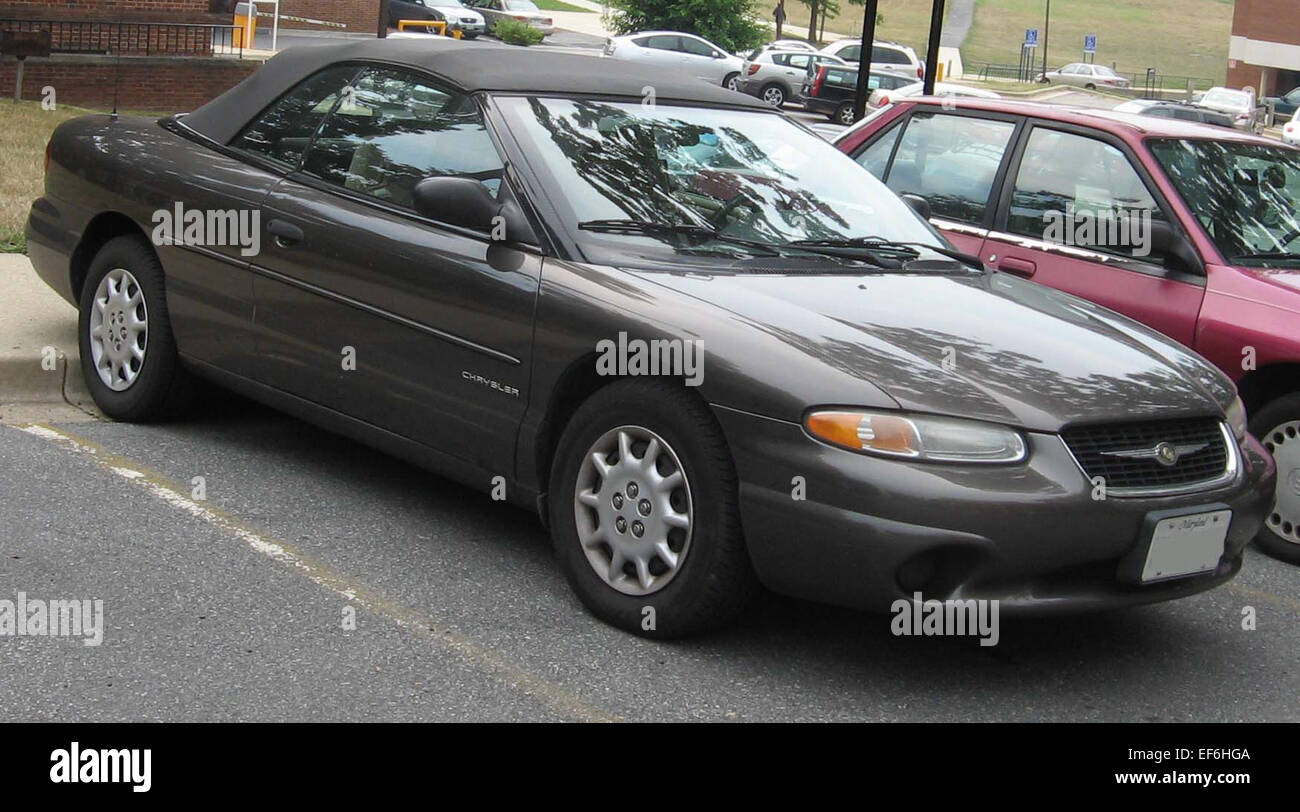 The 1999-2000 Chrysler Sebring Convertible is a two-door convertible ...