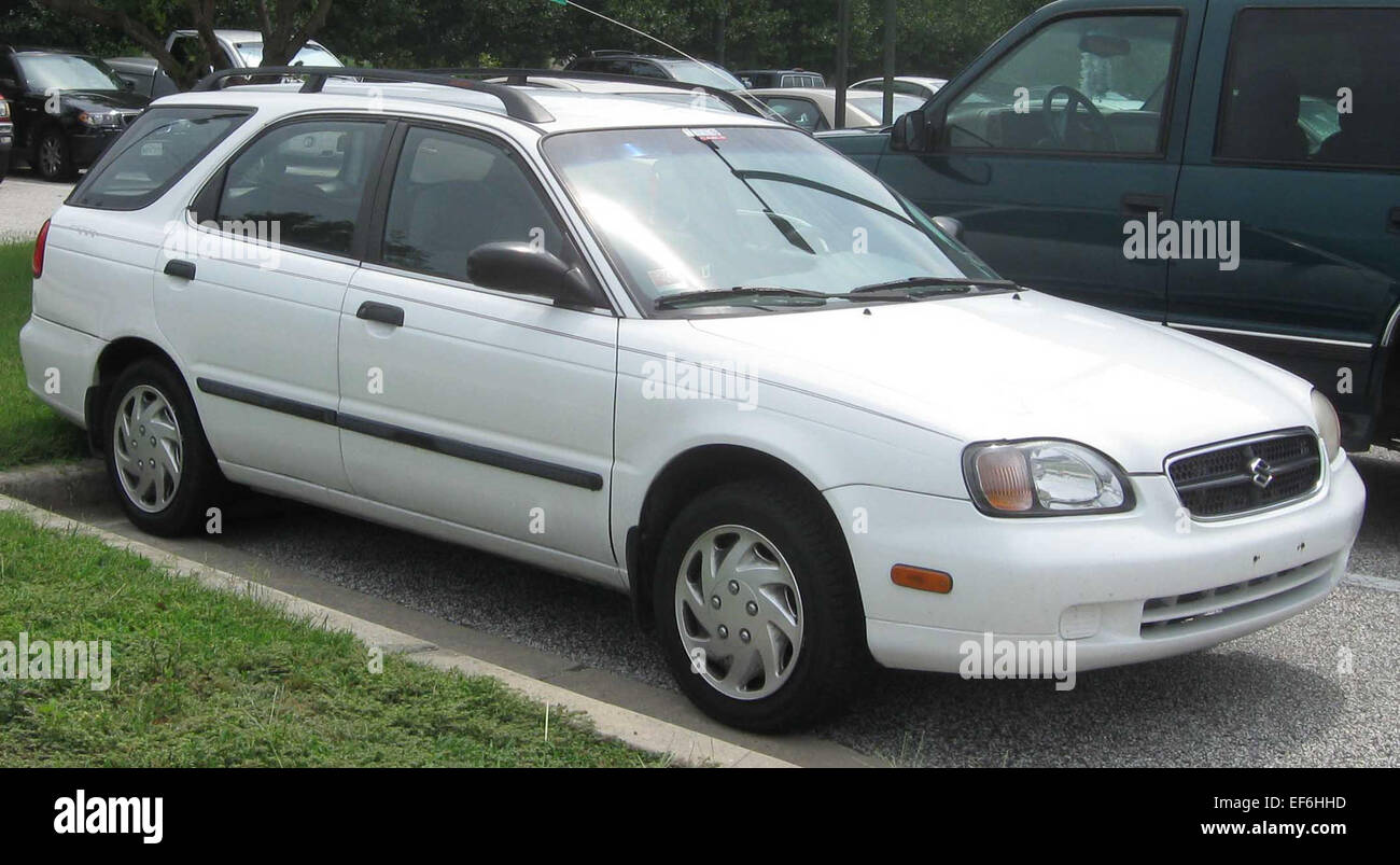 The 1999-2002 Suzuki Esteem Wagon is a compact station wagon known for ...
