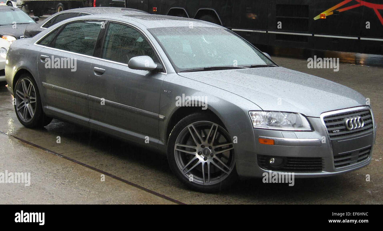 The Audi A8 W12 is a full-size luxury sedan featuring a 12-cylinder ...