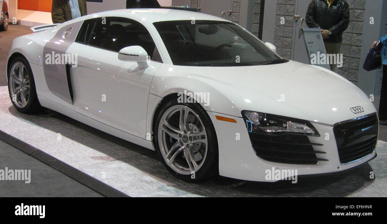 The Audi R8 DC (Audi R8 Display Concept) showcases Audi's design vision ...