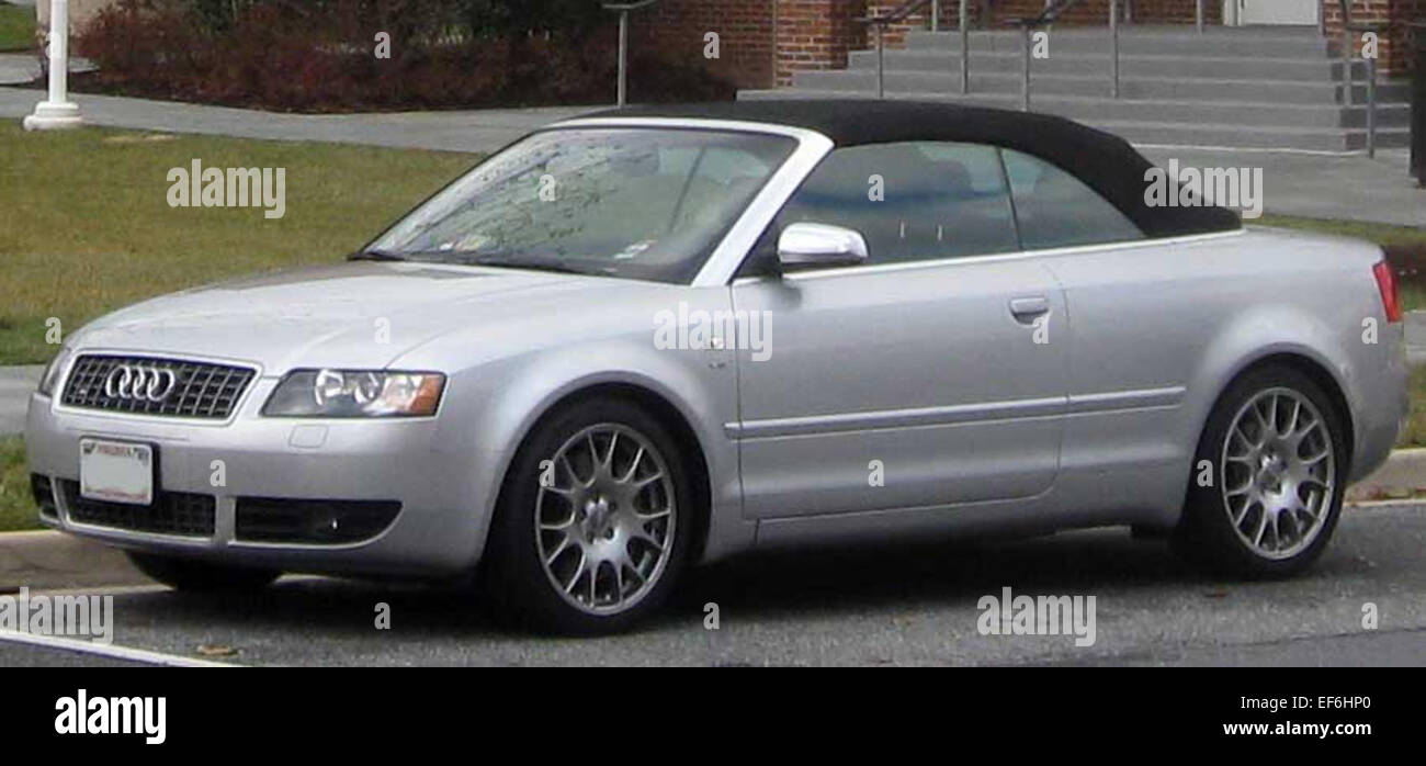 Audi s4 convertible hi-res stock photography and images - Alamy