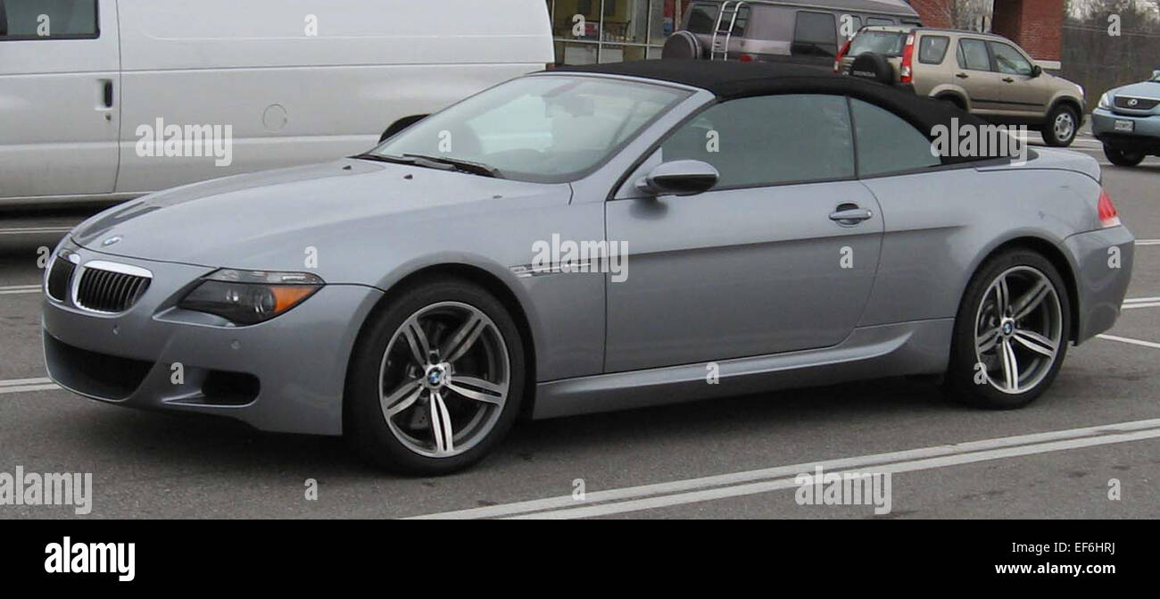 The BMW M6 E64 is a high-performance luxury convertible that combines ...