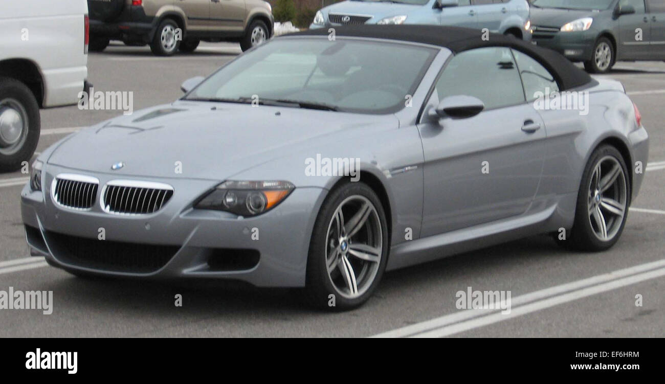 The BMW M6 E64 is a high-performance luxury convertible featuring a 5 ...