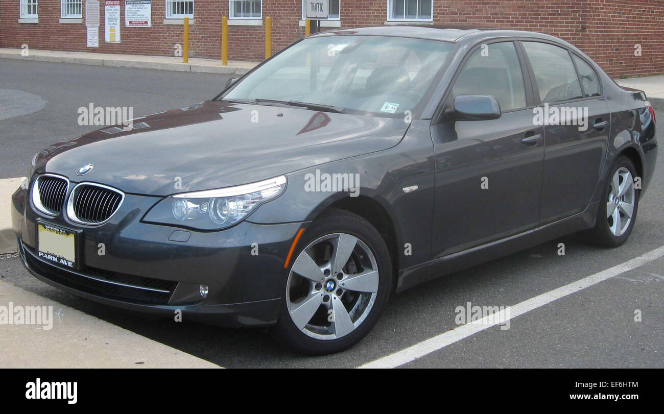 The BMW 528xi sedan is a luxury mid-sized car featuring all-wheel drive ...