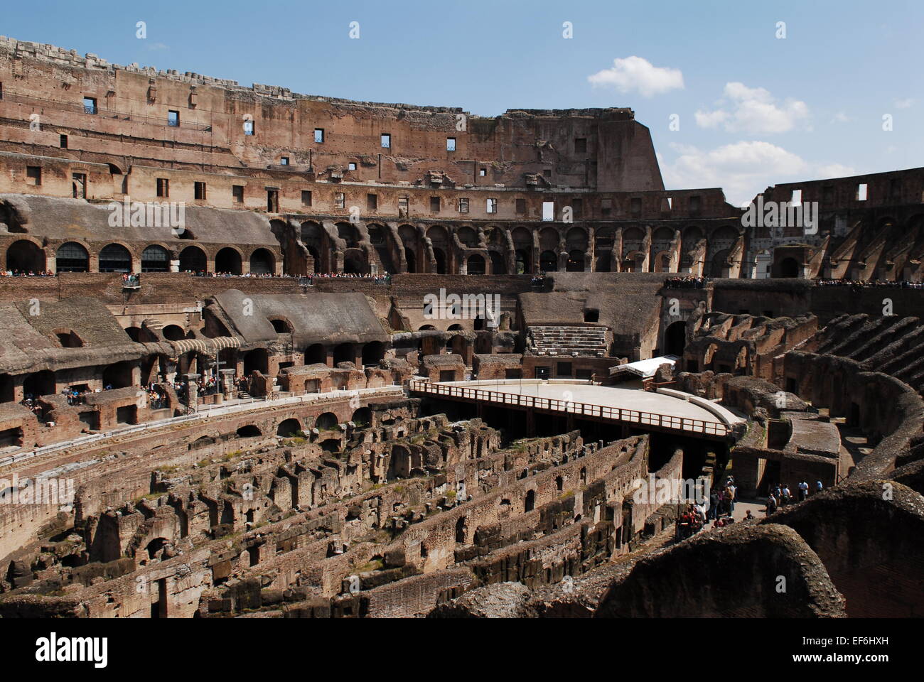 Ancient roman Colosseum in Rome, Italy Stock Photo - Alamy