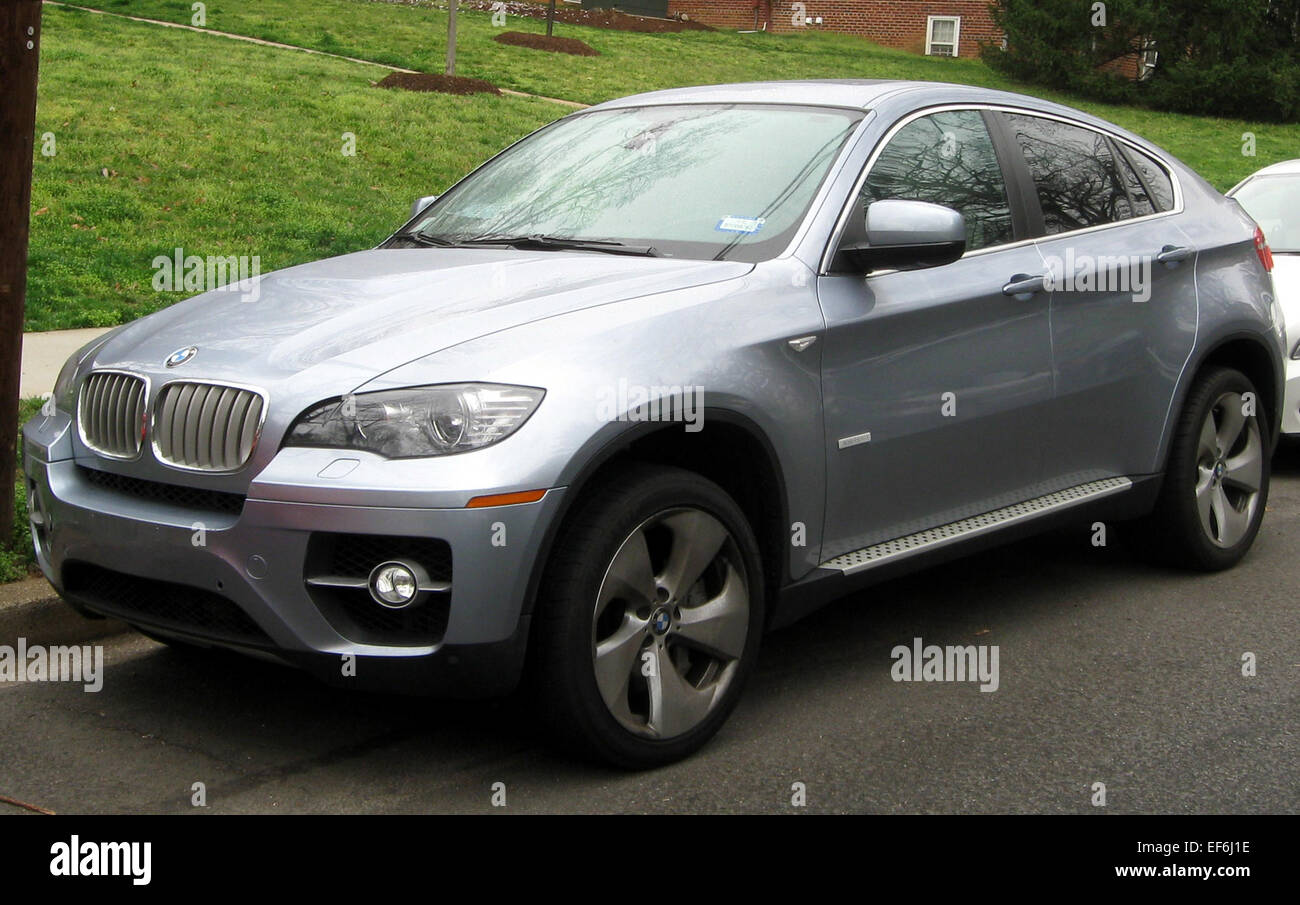 The BMW X6 Hybrid is a luxury crossover SUV that combines hybrid ...
