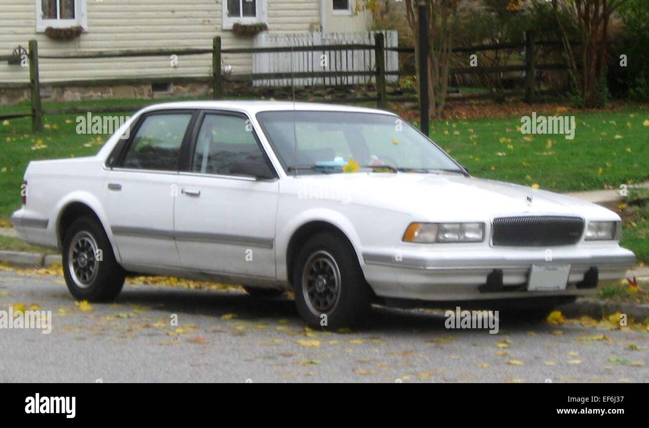 The Buick Century sedan, photographed on November 13, 2009, is a mid ...