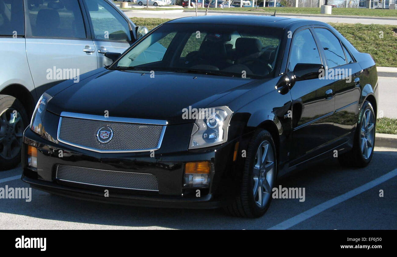 The Cadillac CTS-V is a high-performance luxury sedan featuring a ...