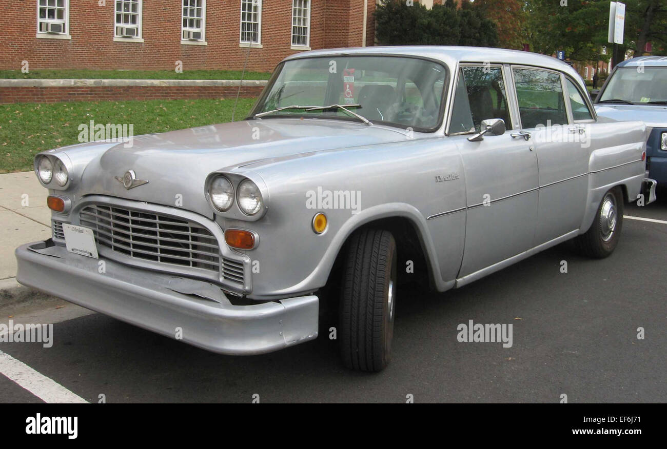 The Checker Marathon 2 is a full-size sedan known for its distinctive ...