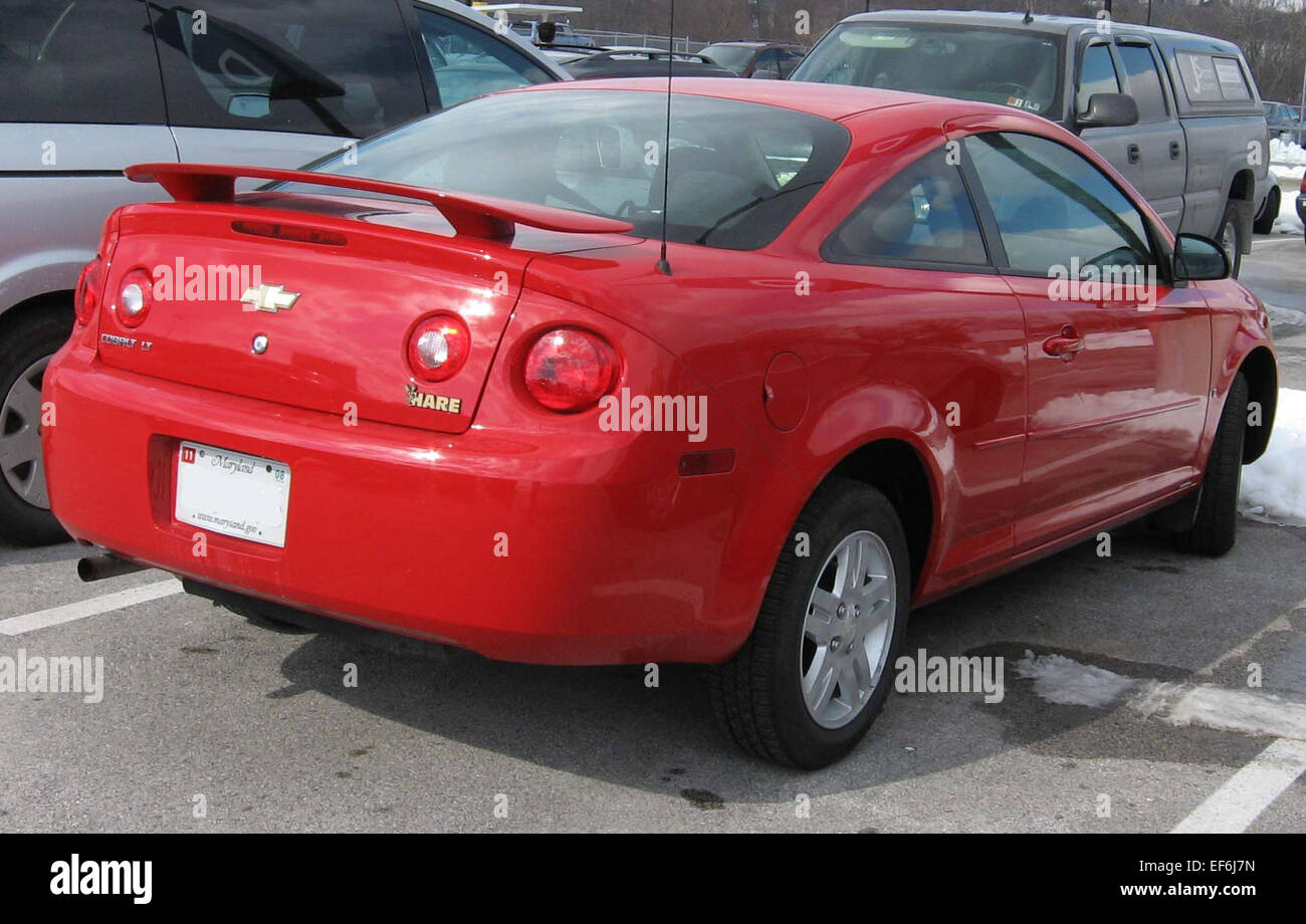 The Chevrolet Cobalt Coupe is a compact car known for its sporty design ...