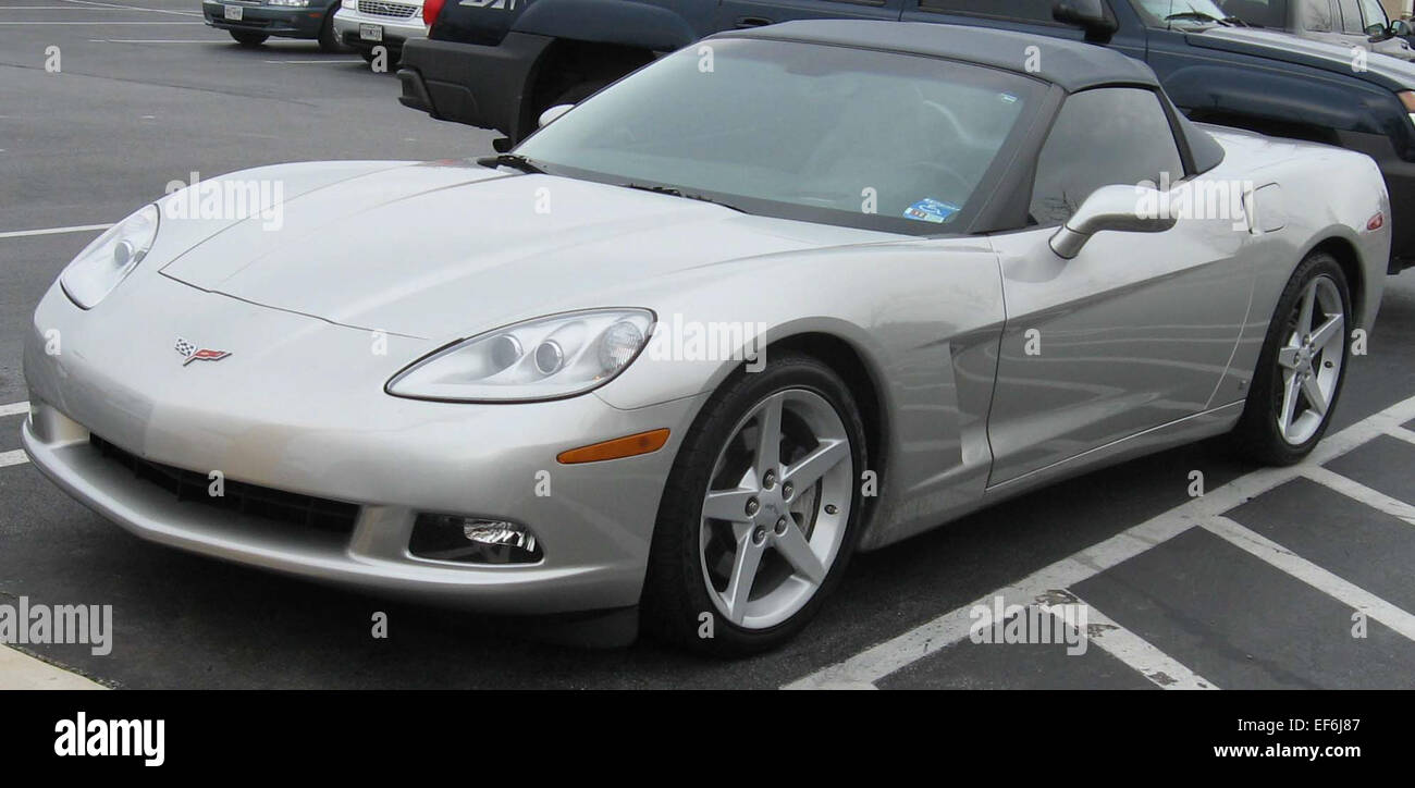 Corvette c6 convertible hi-res stock photography and images - Alamy