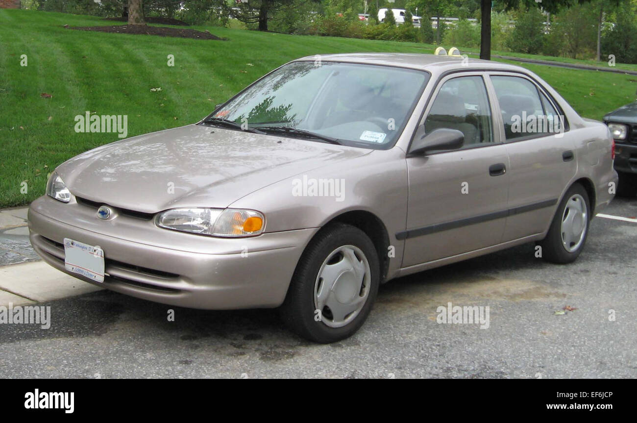 The Chevrolet Prizm is a compact sedan produced from 1998 to 2002 ...