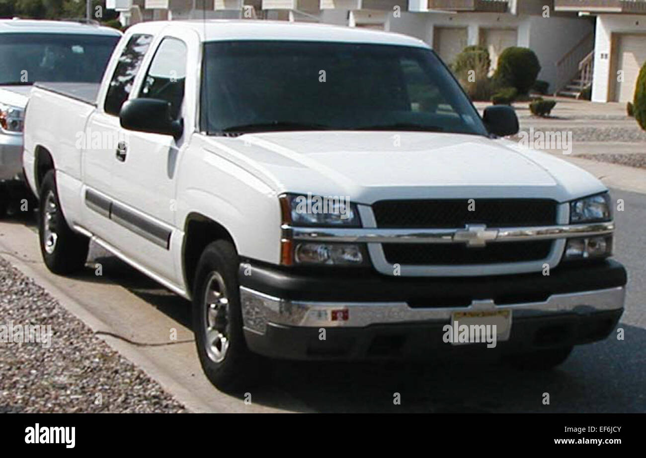 The Chevrolet Silverado Extended Cab is a full-size pickup truck ...