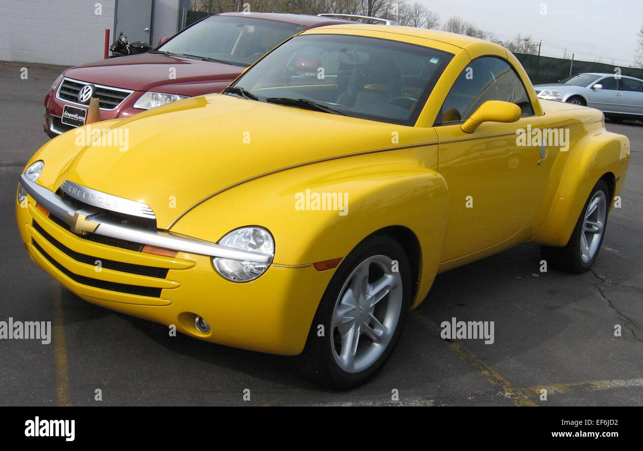 The Chevrolet SSR is a unique combination of a convertible and pickup ...