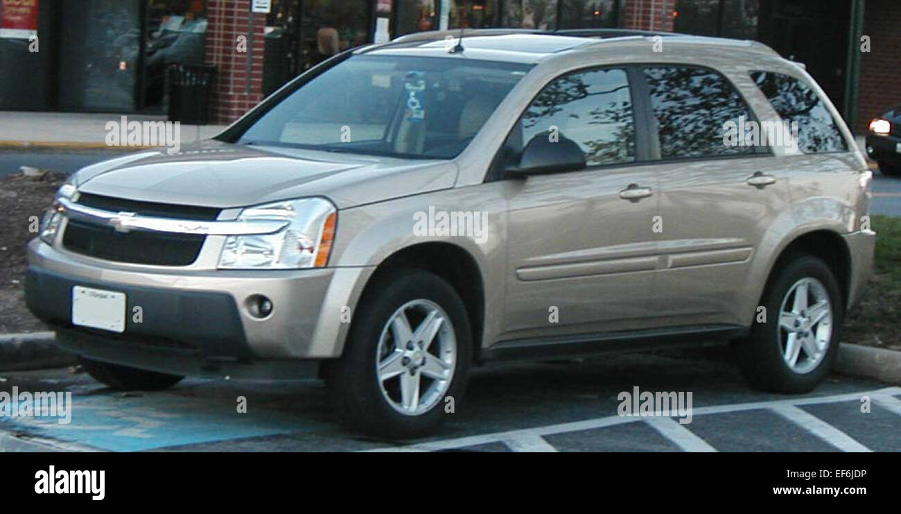 The Chevrolet Equinox is a compact SUV known for its spacious interior ...
