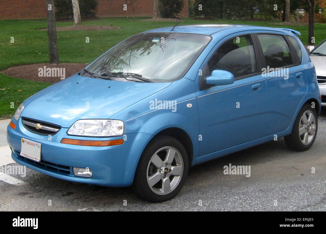 The Chevrolet Aveo LT hatchback offers a compact and efficient design ...