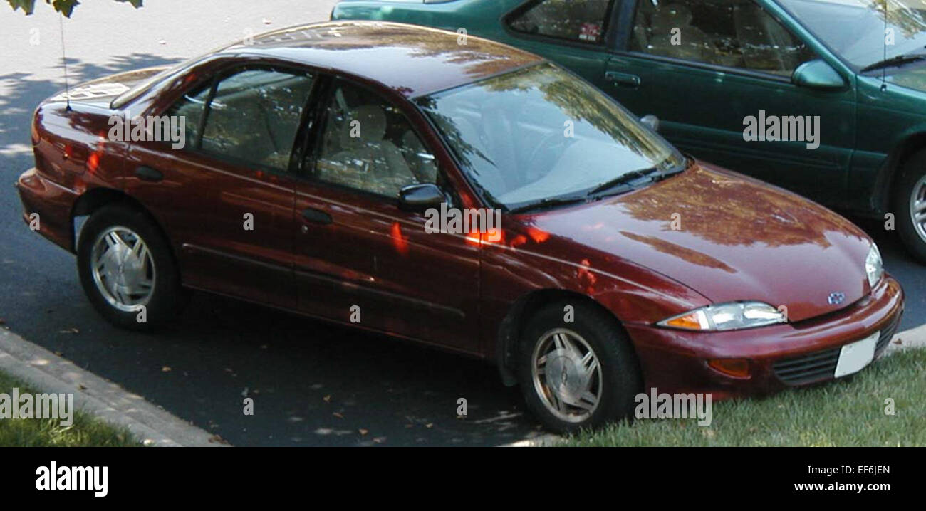 The Chevrolet Cavalier, produced from the 1980s to the early 2000s, is ...