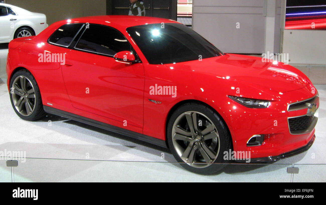 The Chevrolet Code 130R concept, showcased in 2012, is a compact rear ...