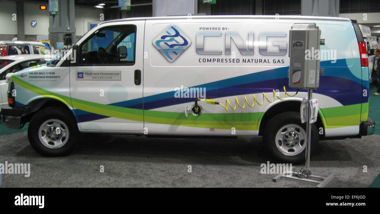 The 2011 Chevrolet Express CNG is a full-size van designed to run on ...