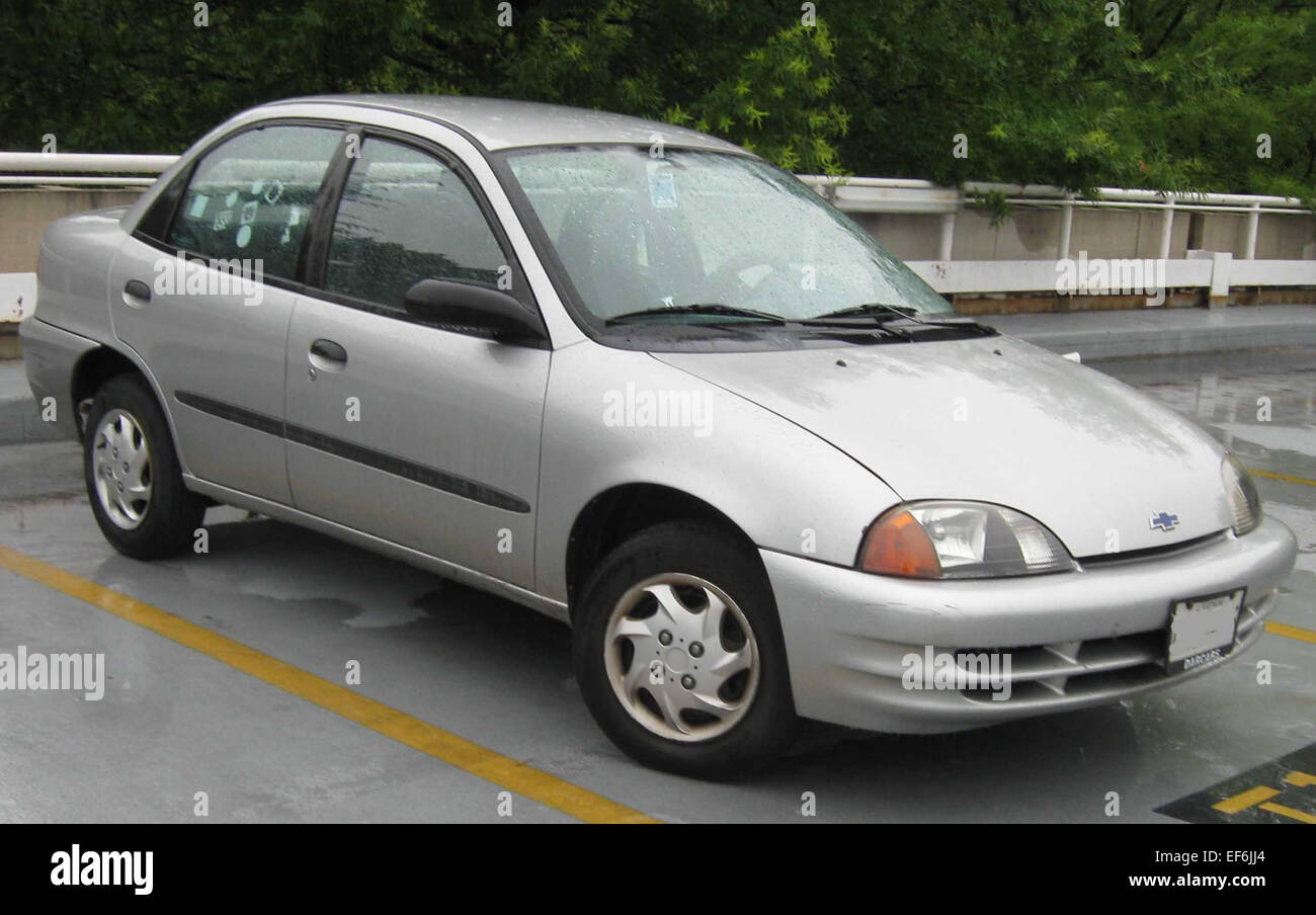 The Chevrolet Metro sedan is a subcompact car known for its fuel ...