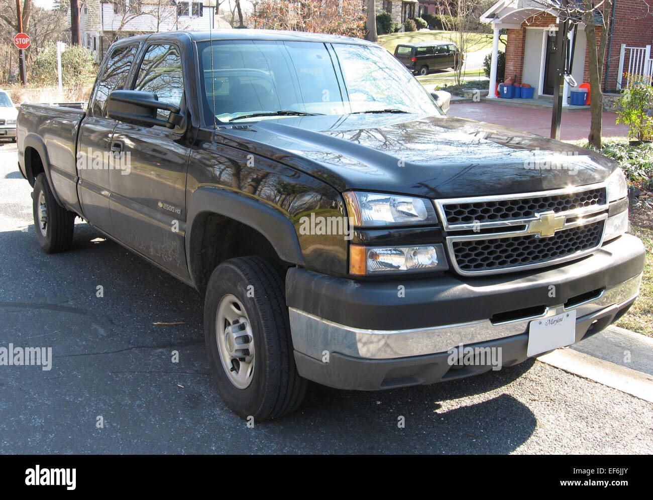 Chevrolet Silverado 2500HD Stock Photo - Alamy