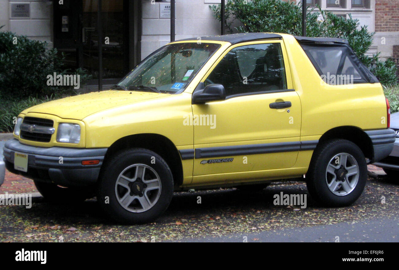 The 2011 Chevrolet Tracker Convertible is a compact SUV featuring a ...