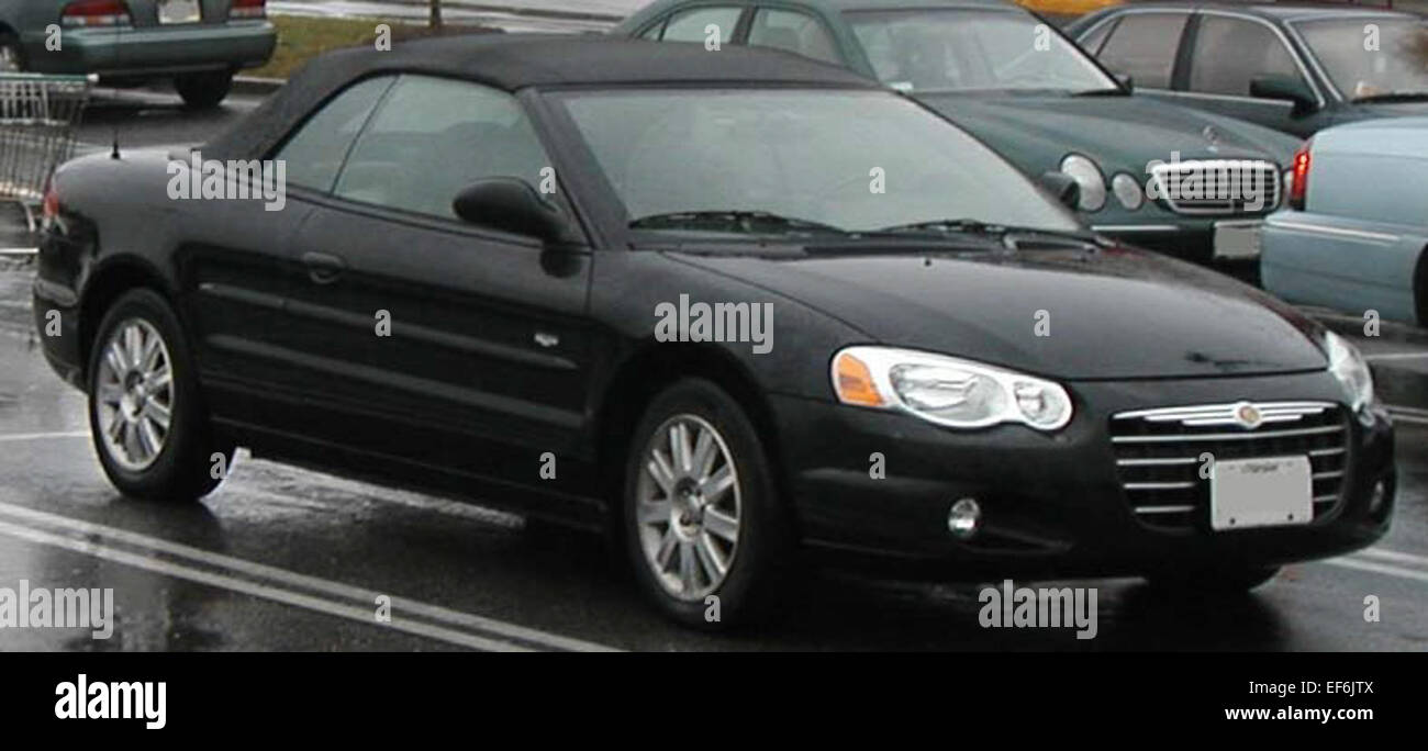 The Chrysler Sebring convertible is a midsize car offering an open-air ...