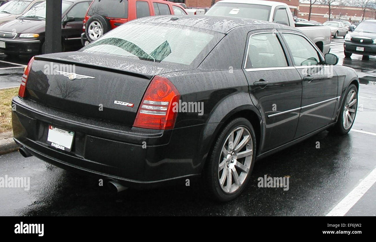 Chrysler 300C SRT8 rear Stock Photo - Alamy