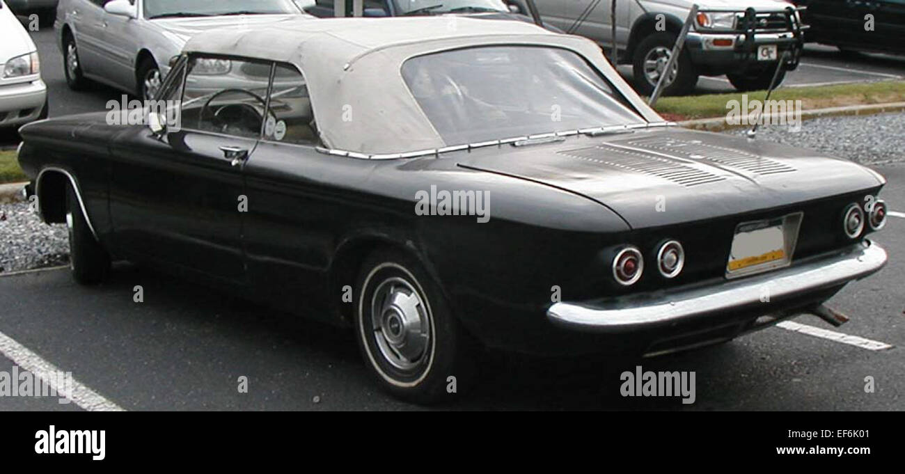 The Chevrolet Corvair Convertible is a classic compact car produced in ...