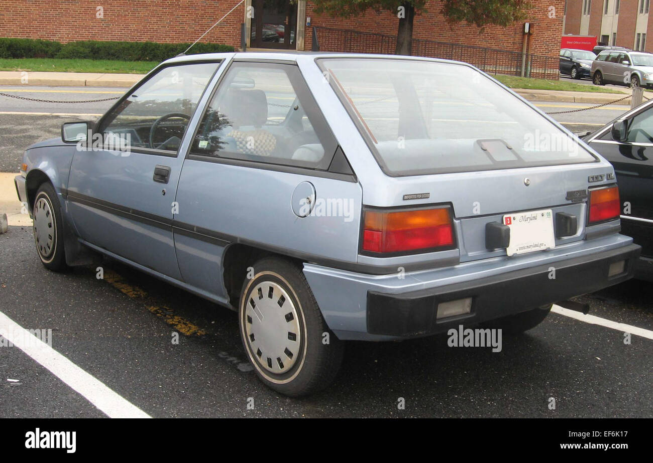 The Dodge Colt, available in various body styles, offers compact size ...