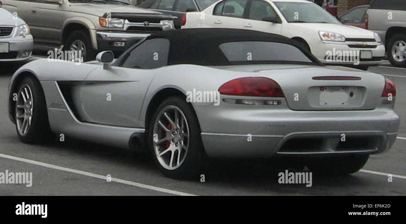Dodge Viper SRT10 rear Stock Photo - Alamy