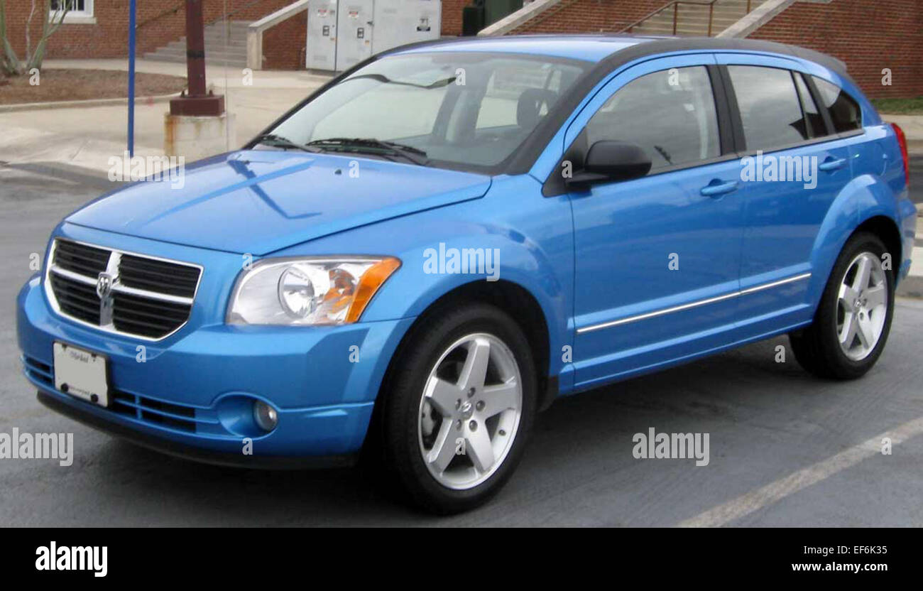 The Dodge Caliber RT is a compact crossover hatchback with a sporty ...