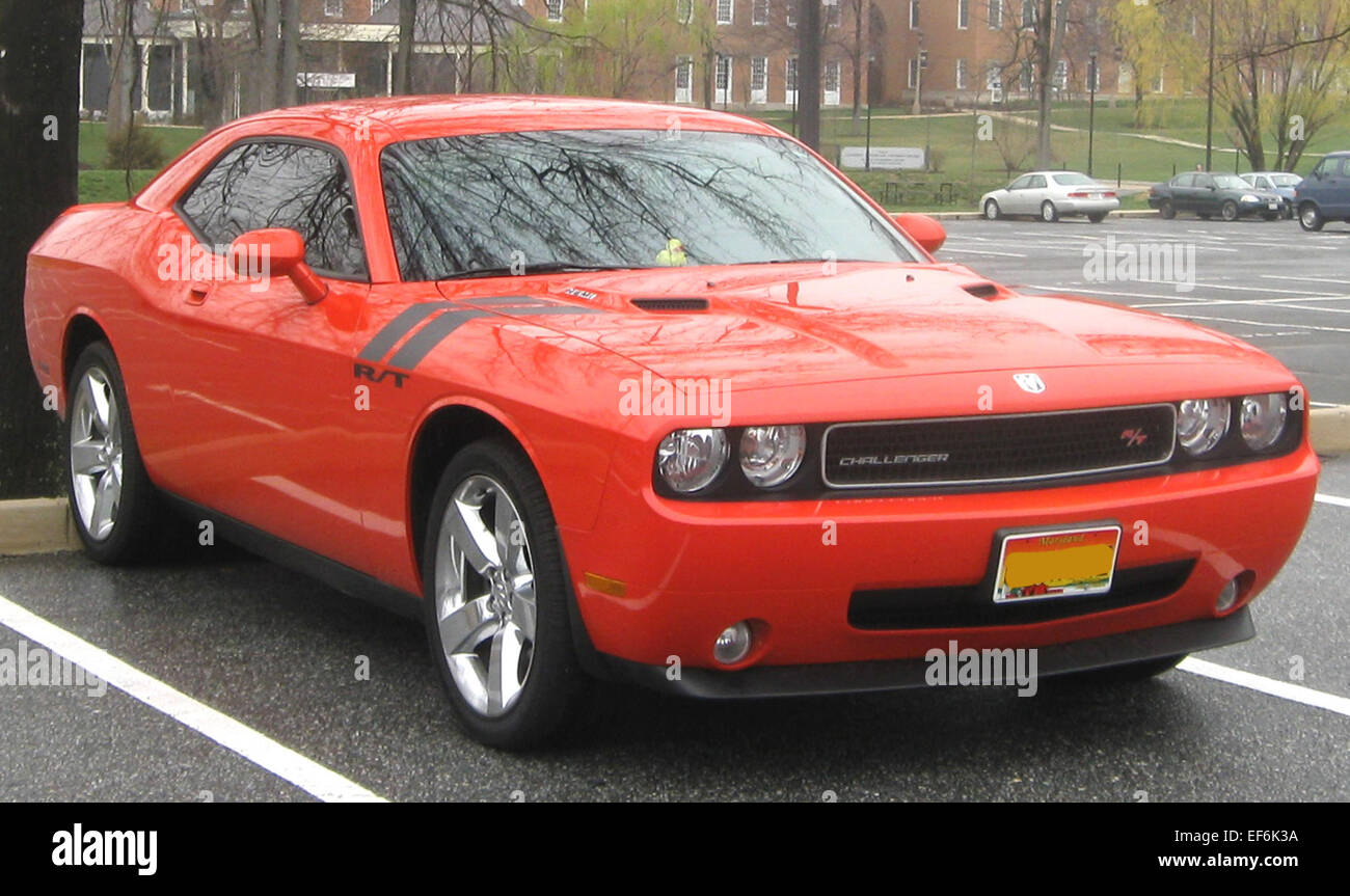 The 2011 Dodge Challenger RT is a muscle car powered by a 5.7L V8 ...