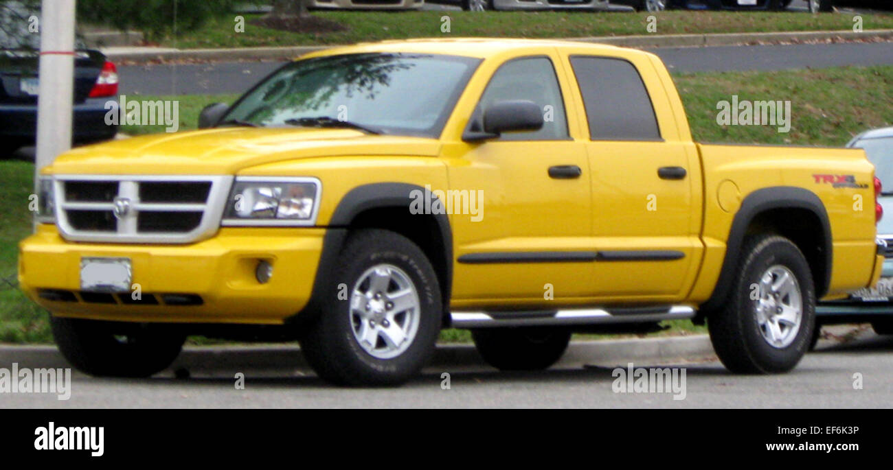 The Dodge Dakota TRX4 is a mid-size pickup truck designed for off-road ...