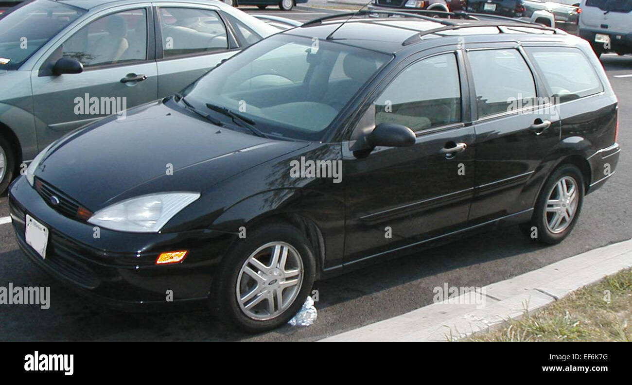 The Ford Focus Wagon, a compact station wagon, offers a practical ...