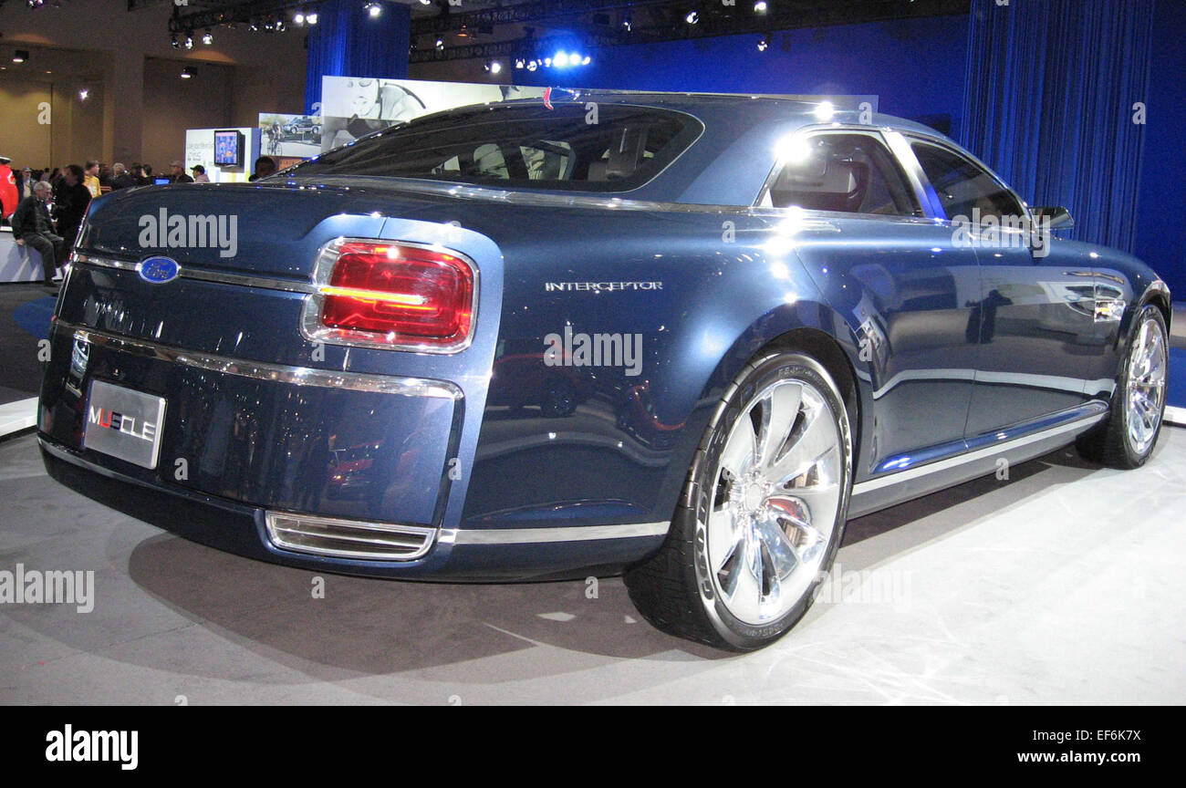 Ford Interceptor rear DC Stock Photo - Alamy