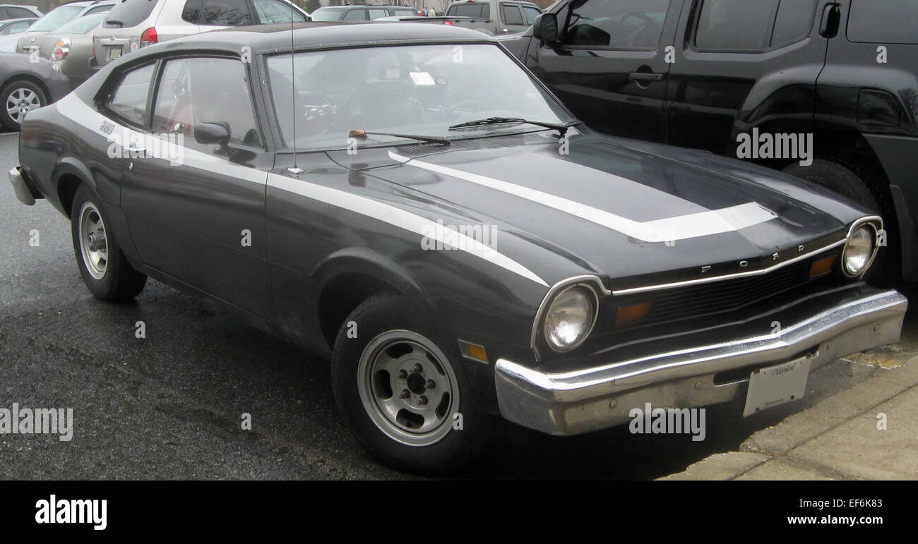 The Ford Maverick Grabber, introduced in 1971, is a sporty compact car ...