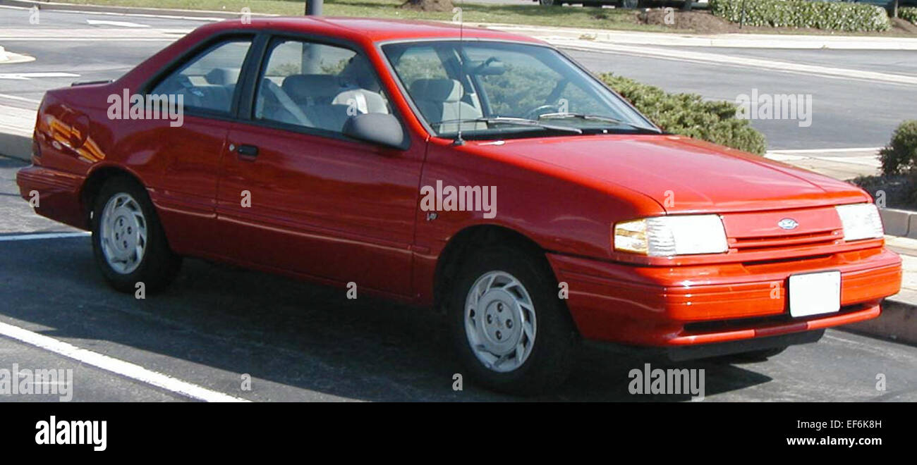The Ford Tempo coupe, produced from 1984 to 1994, was a compact car ...